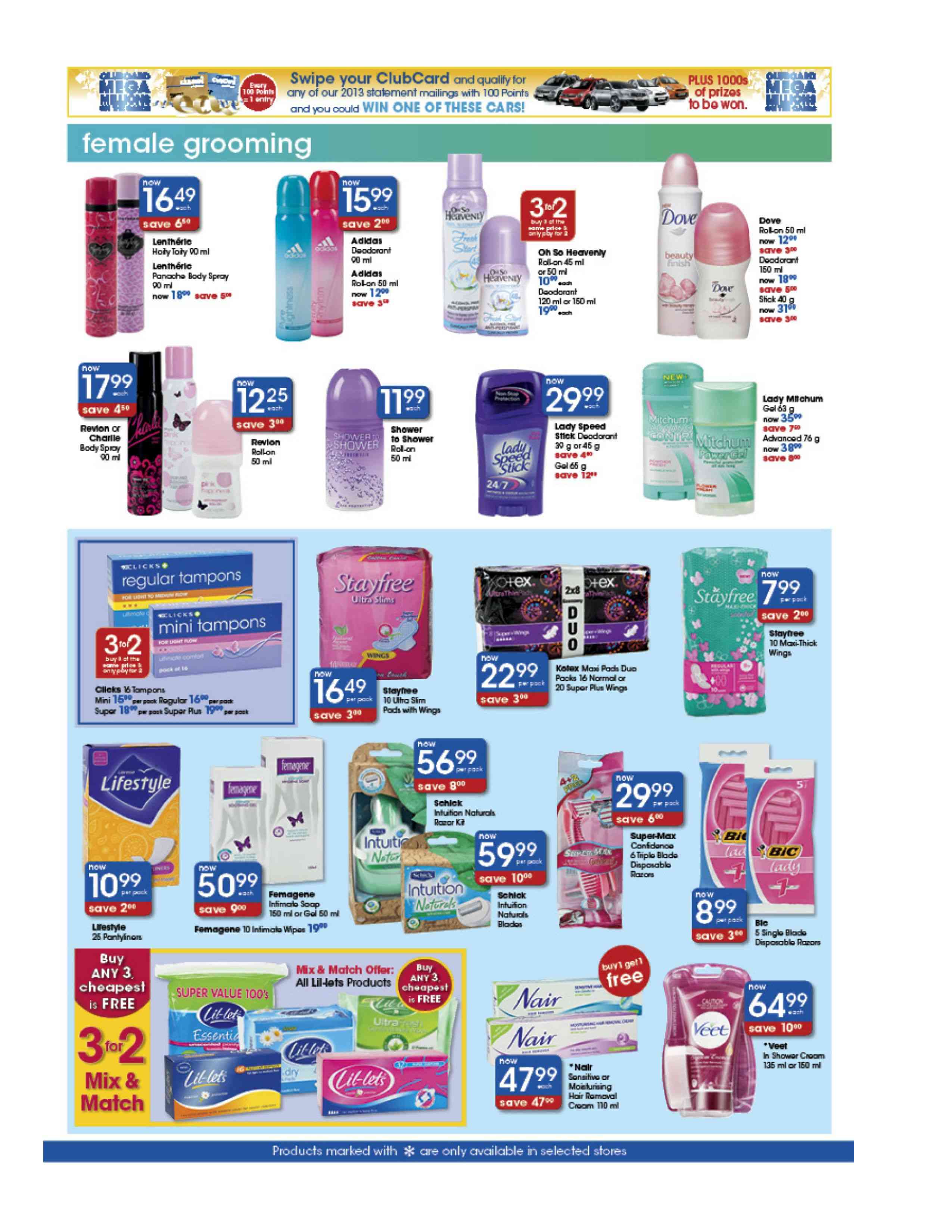Special Clicks 16 Tampons Super-Per Pack — www.guzzle.co.za