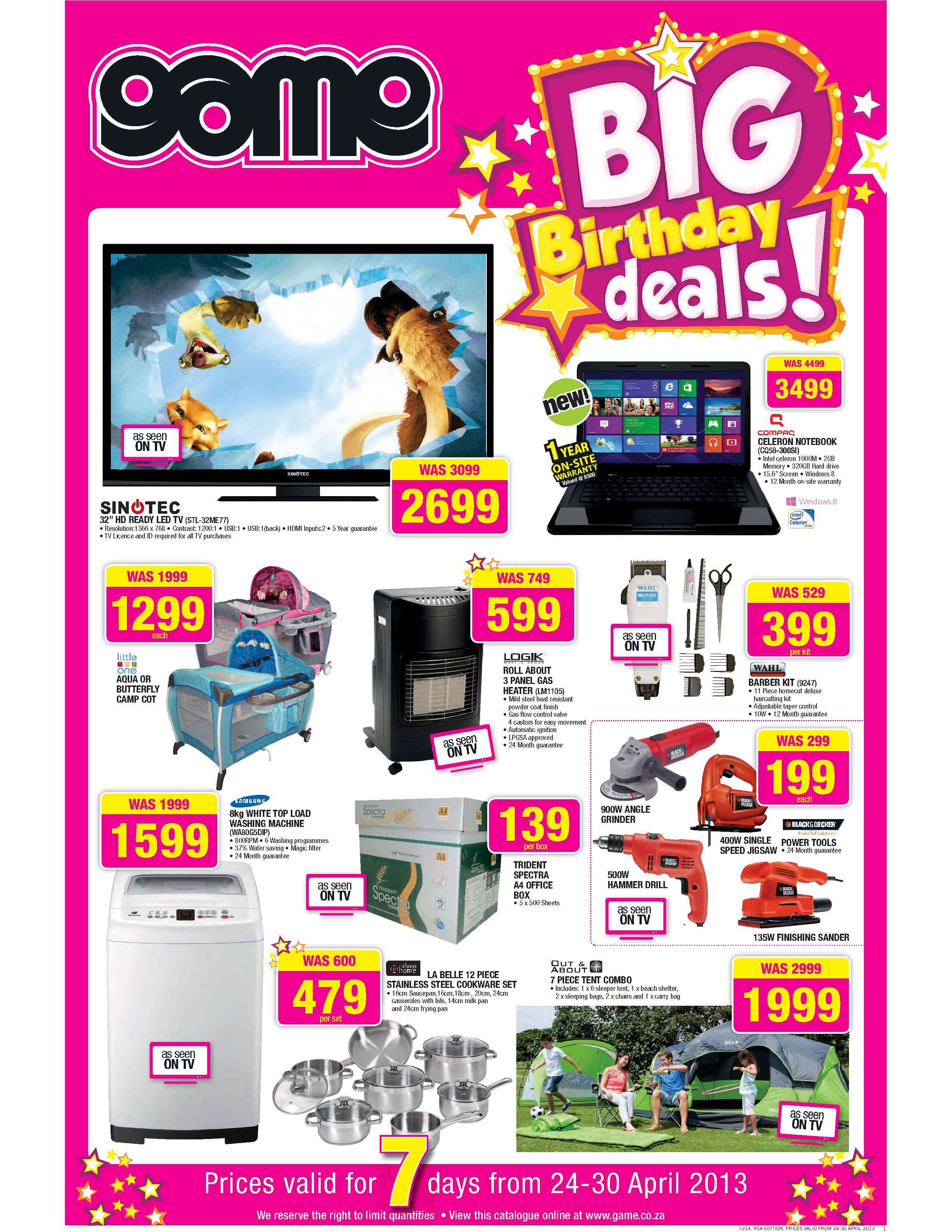 Special Logik Roll About 3 Panel Gas Heater-LM1105 — www.guzzle.co.za