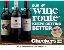 Checkers Nationwide : Wine route (21 Jun - 7 Jul 2013) — www.guzzle.co.za