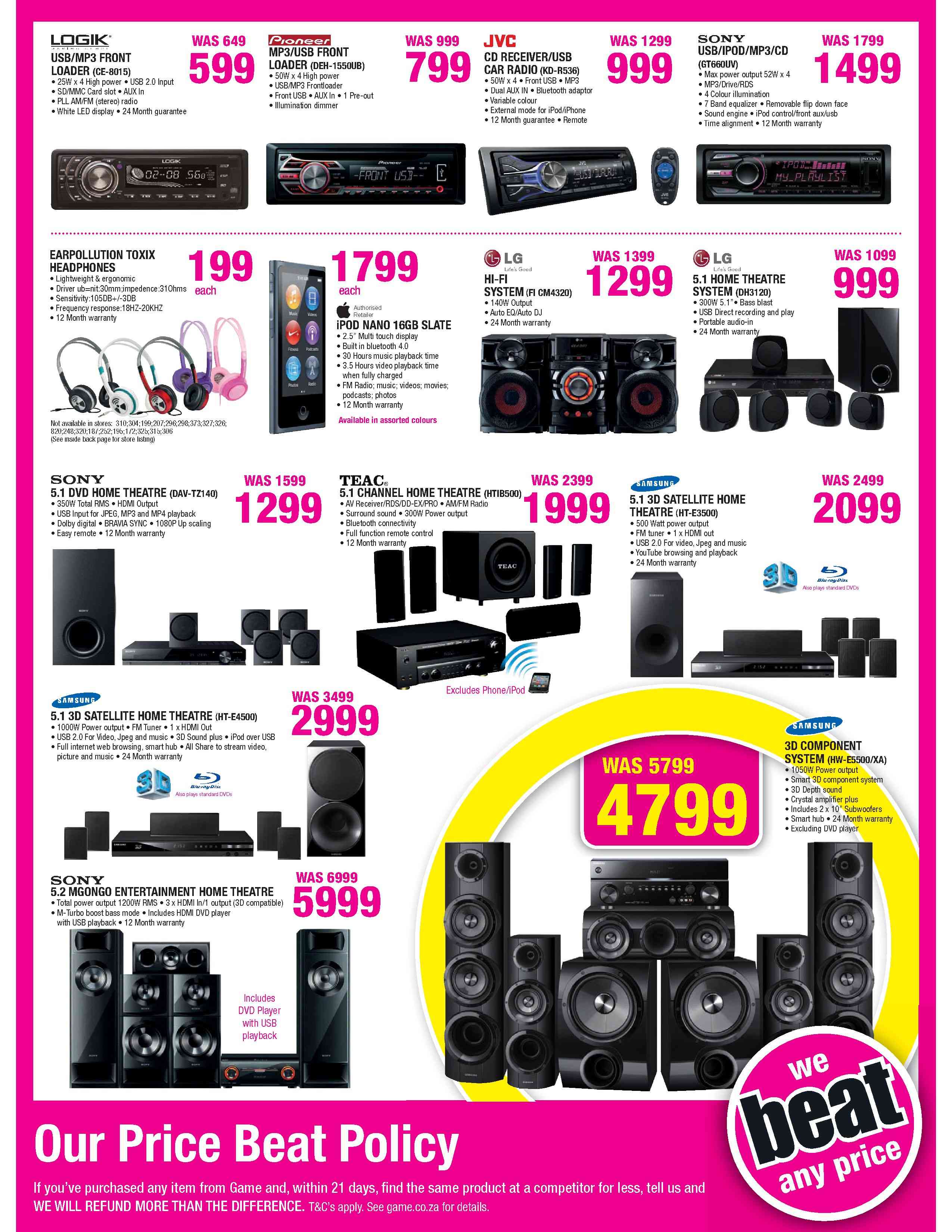 Special Sony 5.2 3D Mgongo Entertainment Home Theatre — www.guzzle.co.za