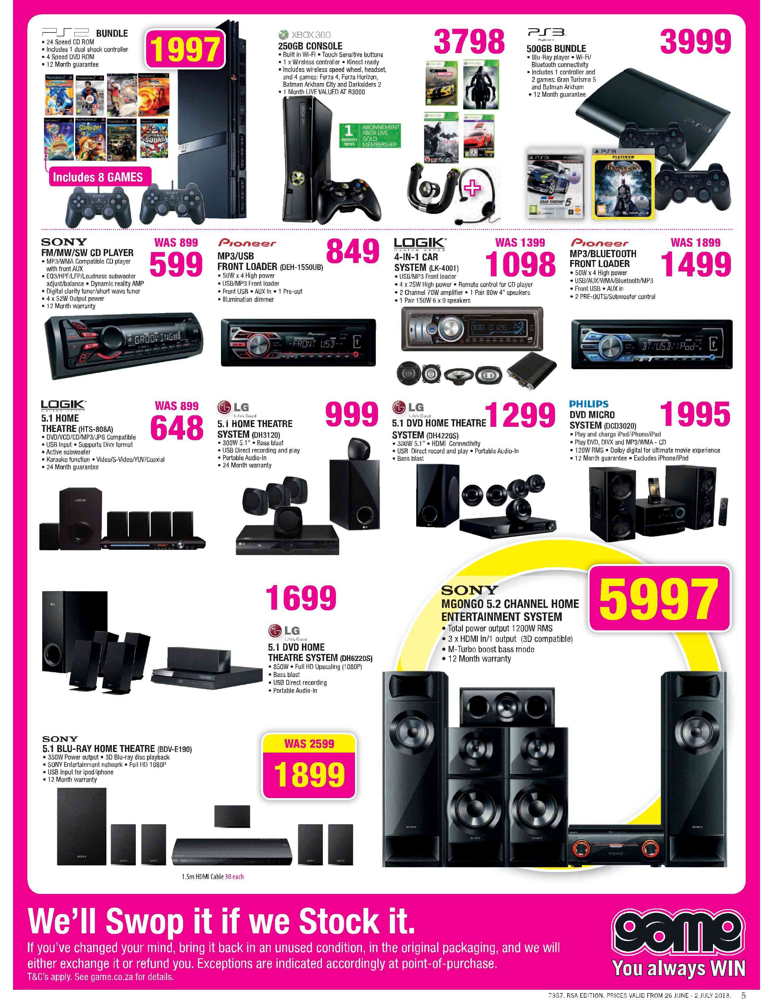 Special Sony Mgongo 5.2 Channel Home Entertainment System — www.guzzle ...