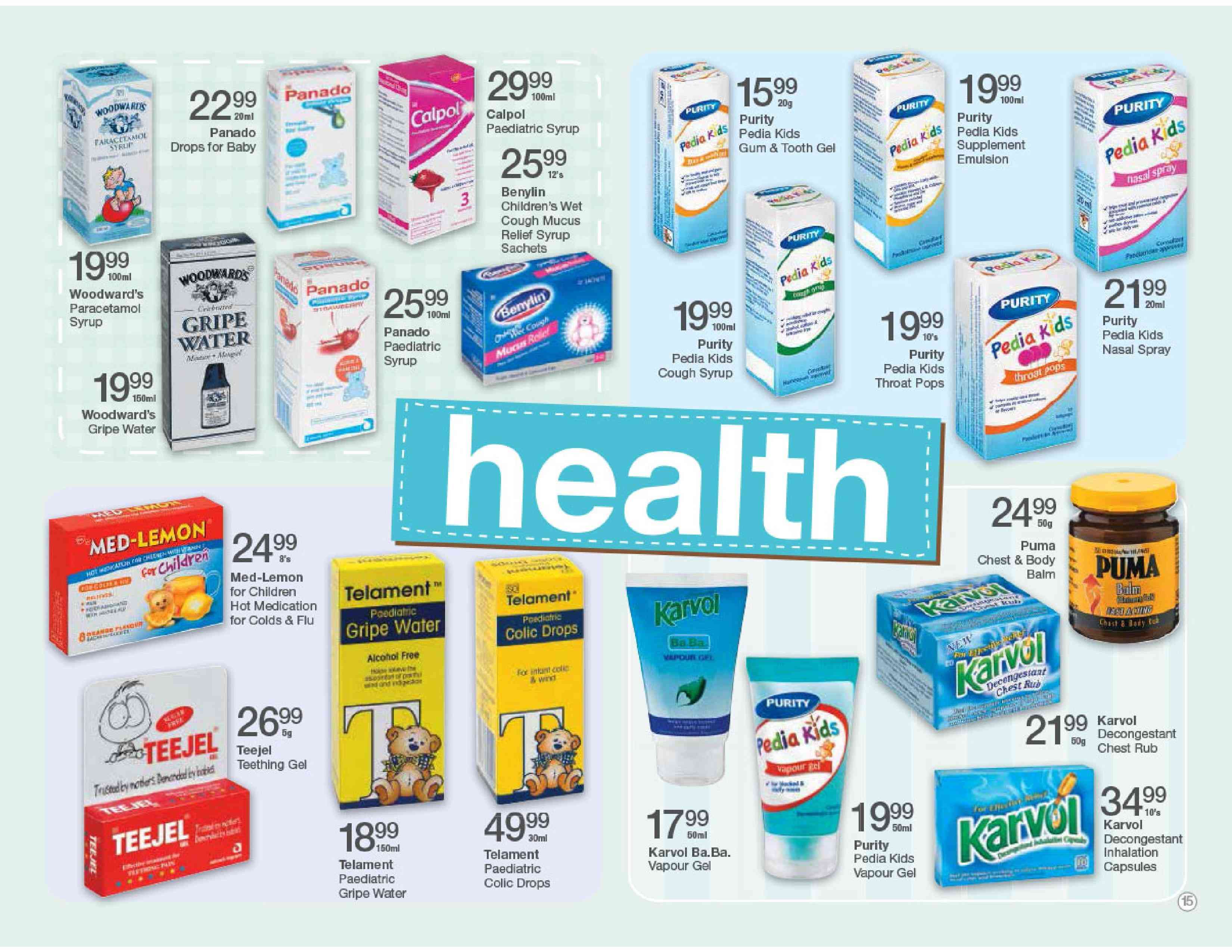 Special Med-Lemon For Children Hot Medication For Colds & Flu-8's — www ...