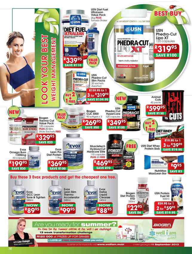 Special USN Phedra Cut Slim Packs-20 Sachets — www.guzzle.co.za