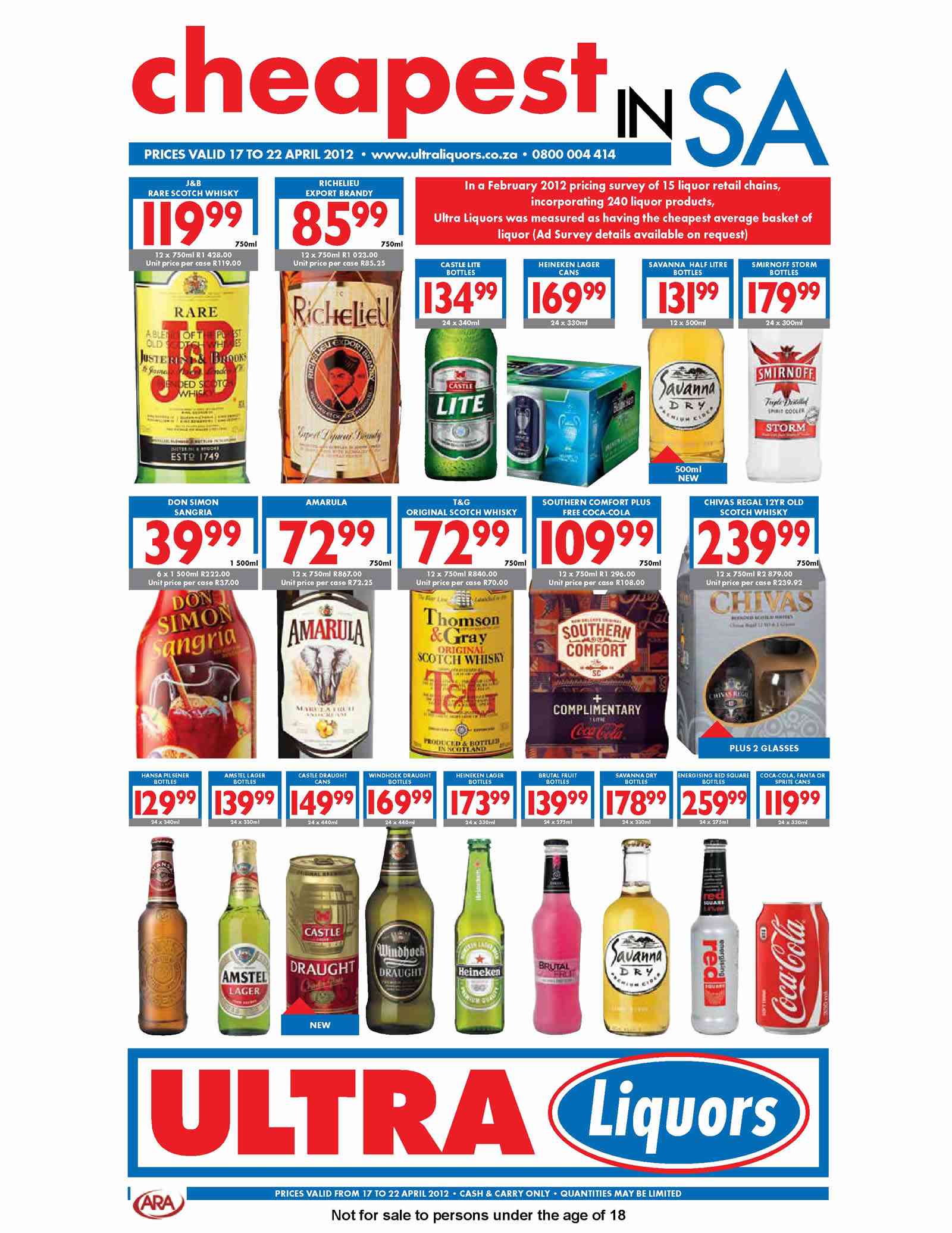 Special Savanna Half Litre Bottles-12 x 500ml — www.guzzle.co.za