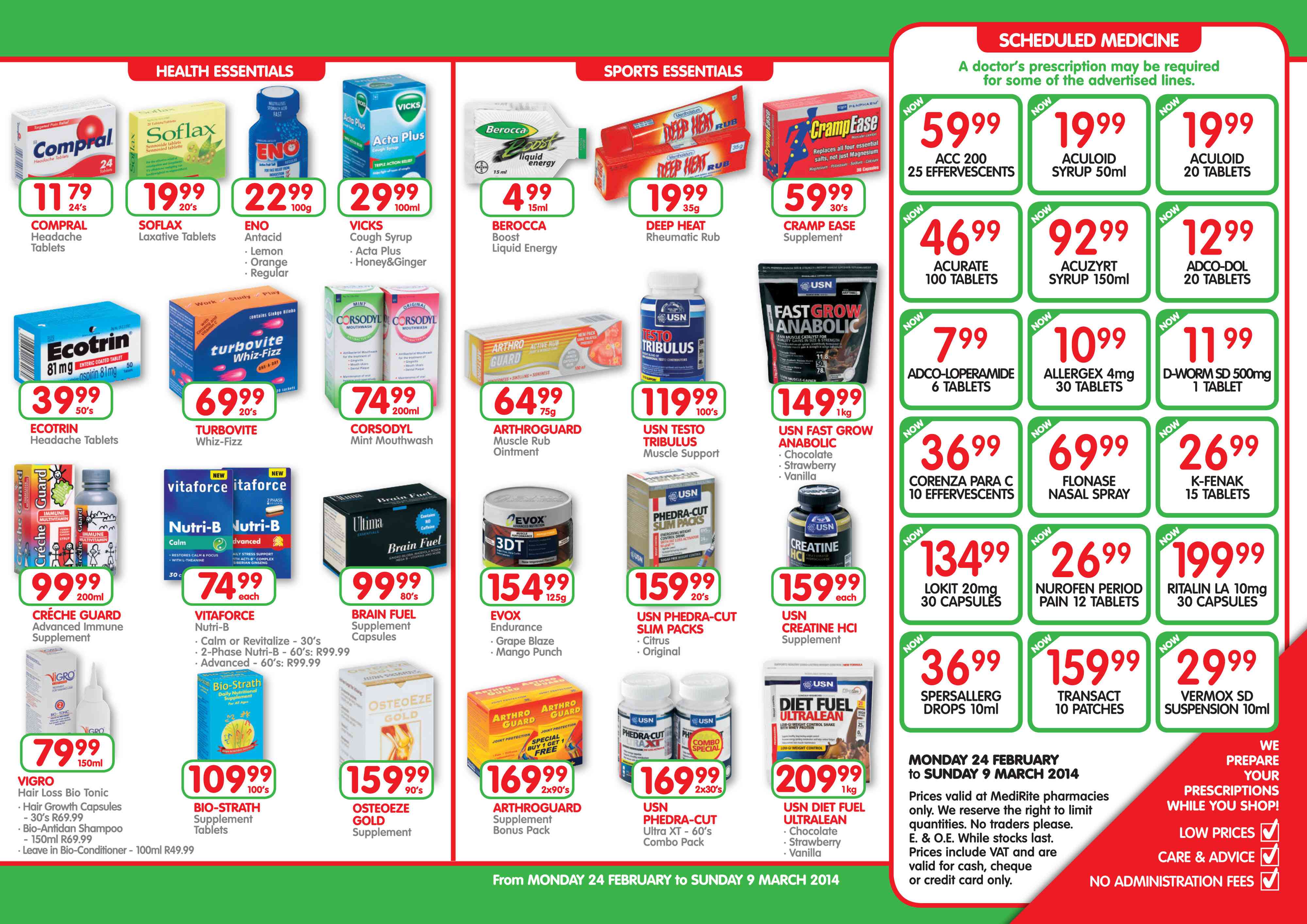 Special Acurate Tablets - 100's — www.guzzle.co.za