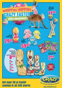 The Crazy Store : Easter (31 Mar - 21 Apr 2014) — www.guzzle.co.za