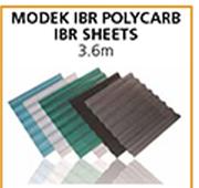 Special Modek IBR Polycarb IBR Sheets-3.6m Green,Blue,Opal,Bronze — www ...