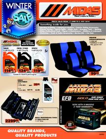 Midas : Winter Sale (17 Jun - 5 Jul 2014) — www.guzzle.co.za