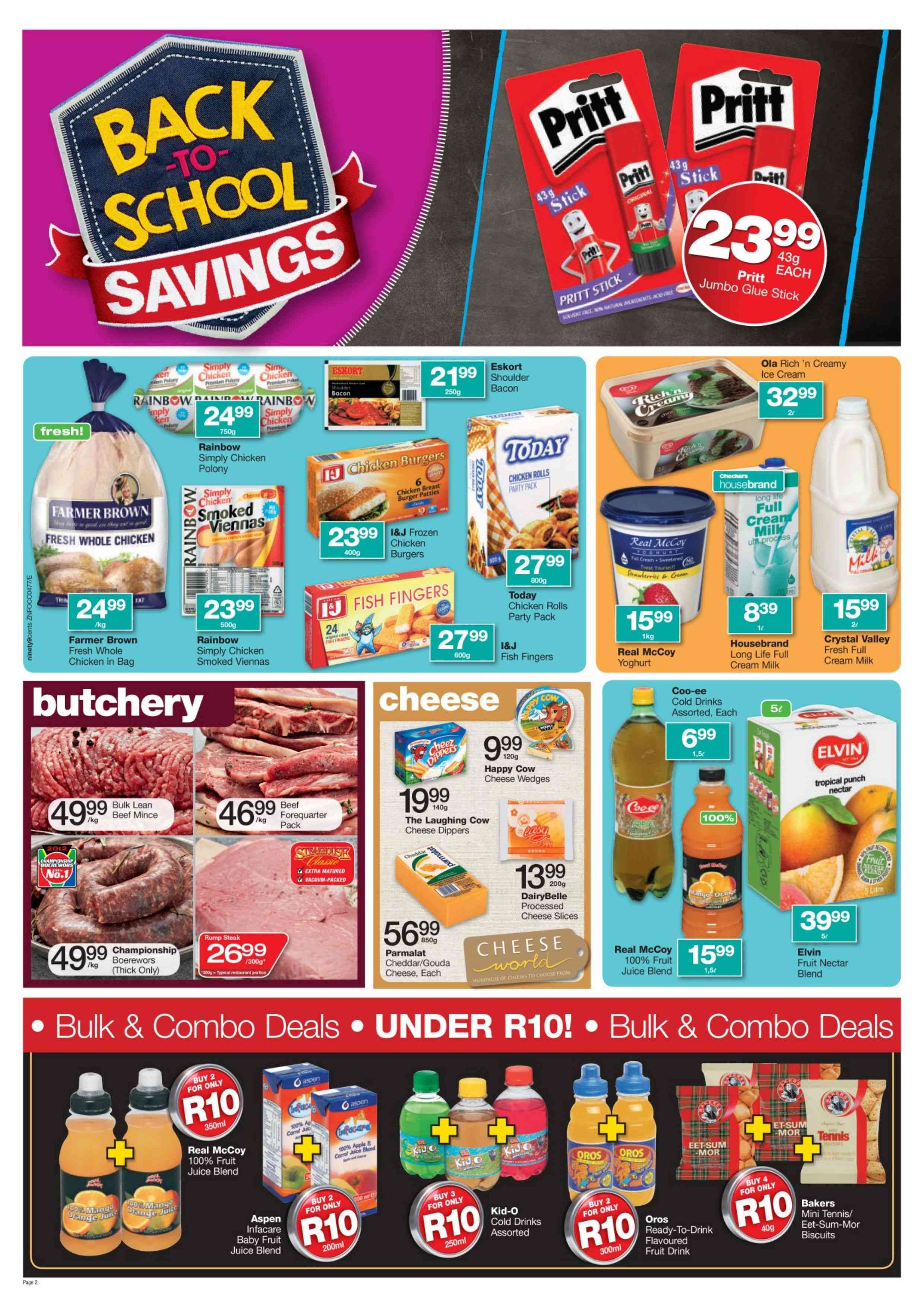 Special Crystal Valley Fresh Full Cream Milk-2L — www.guzzle.co.za