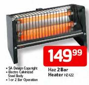 Special Haz 2 Bar Heater — www.guzzle.co.za