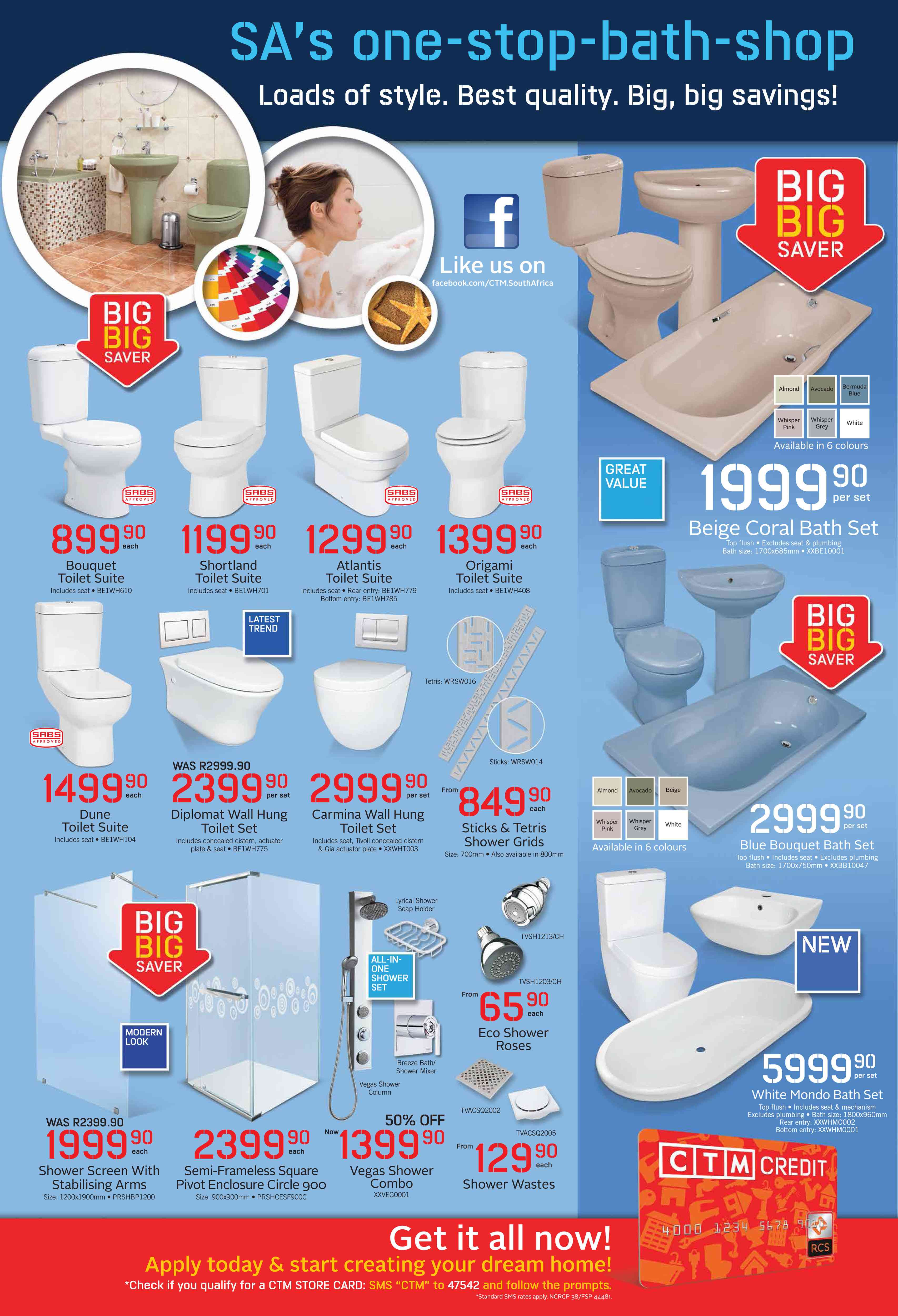 Special Shortland Toilet Suite BE1WH701 — www.guzzle.co.za