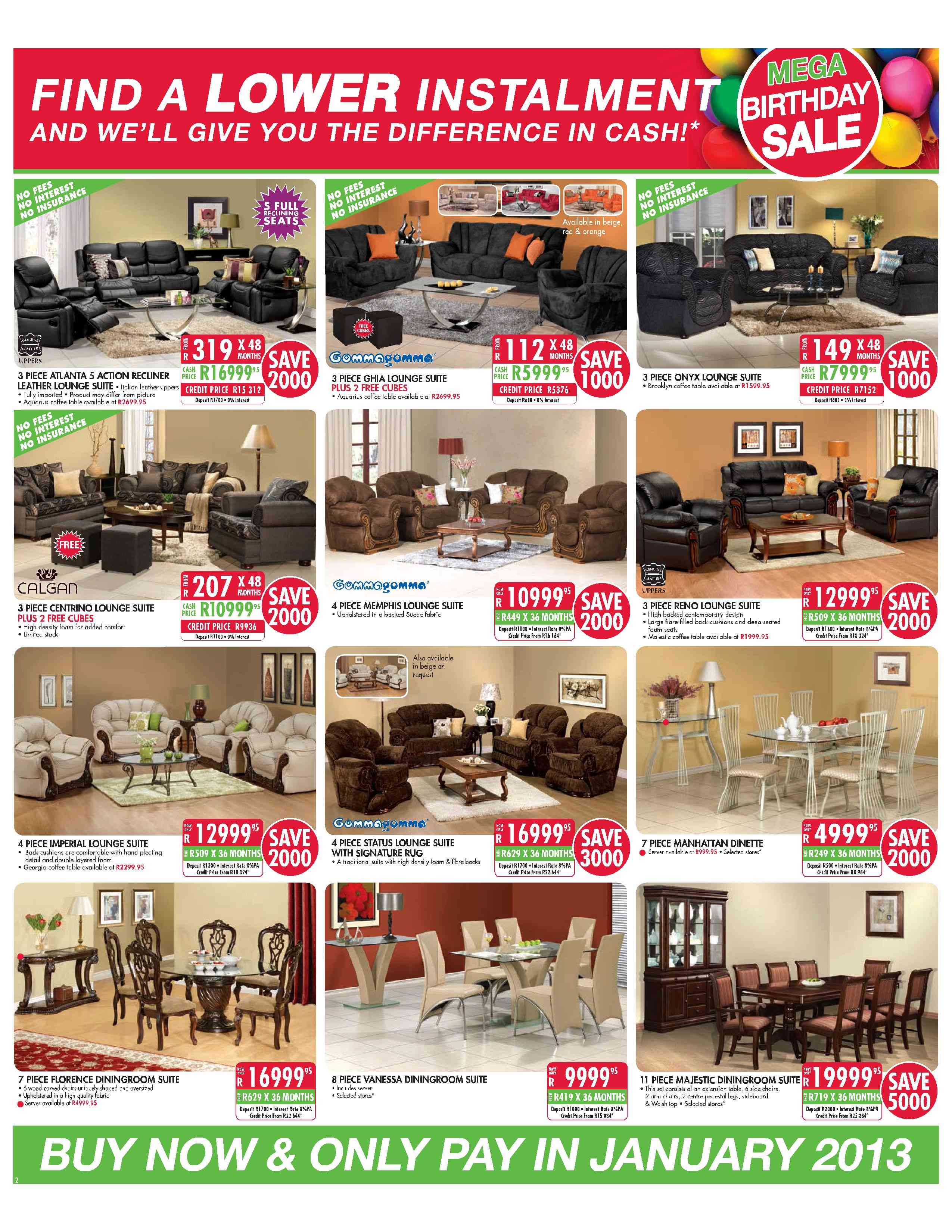 Special Gomma Gomma 4 Piece Status Lounge Suite With Sigature Rug — www ...