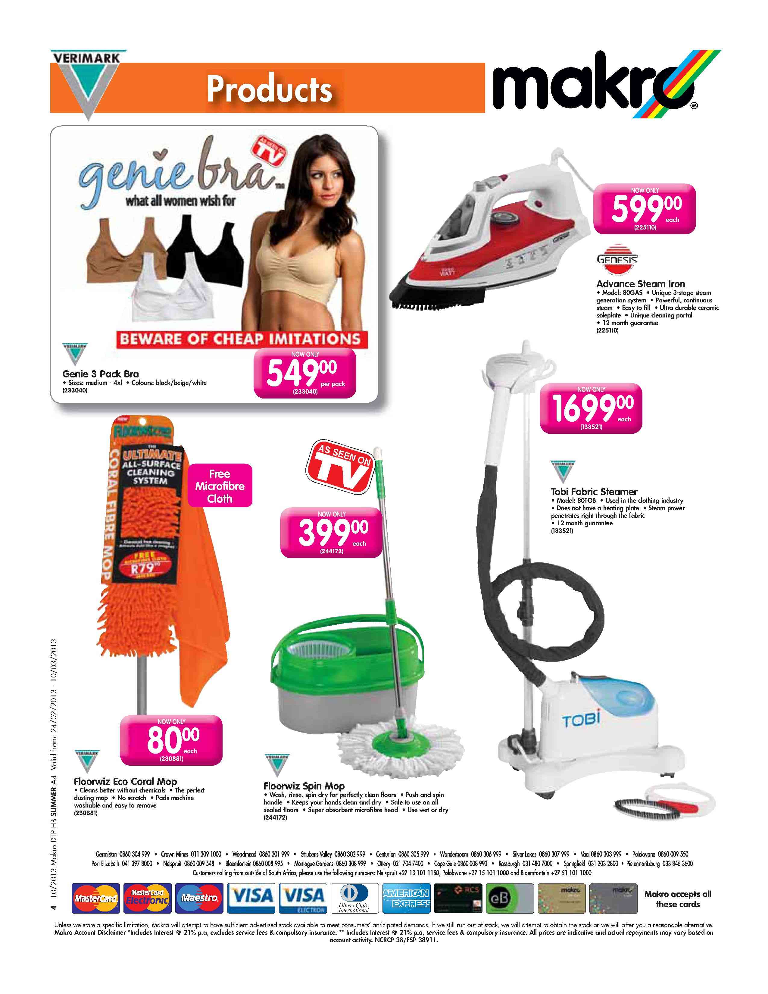 Special Verimark Floorwiz Spin Mop-Each — www.guzzle.co.za