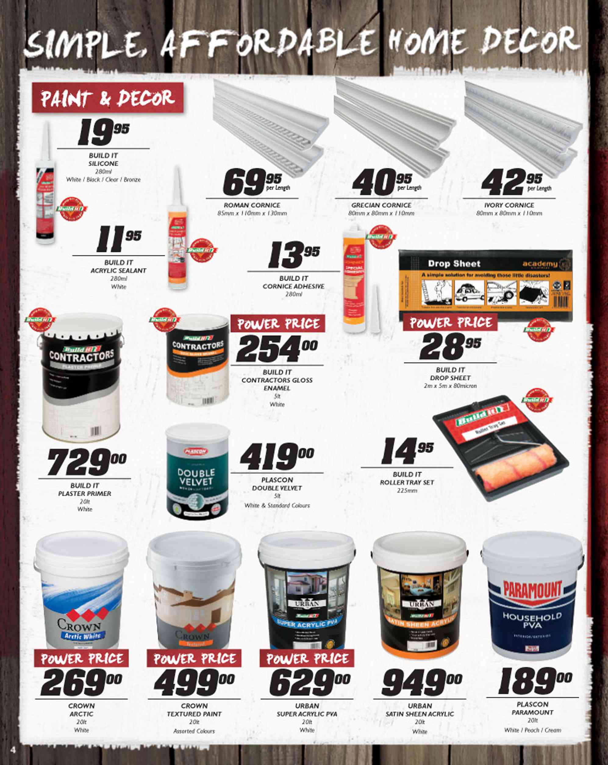 Special Build It Cornice Adhesive-280ml — www.guzzle.co.za