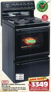 Special Defy 595mm Black 4 Plate Kitchenaire 621 Stove DSS494 — www ...
