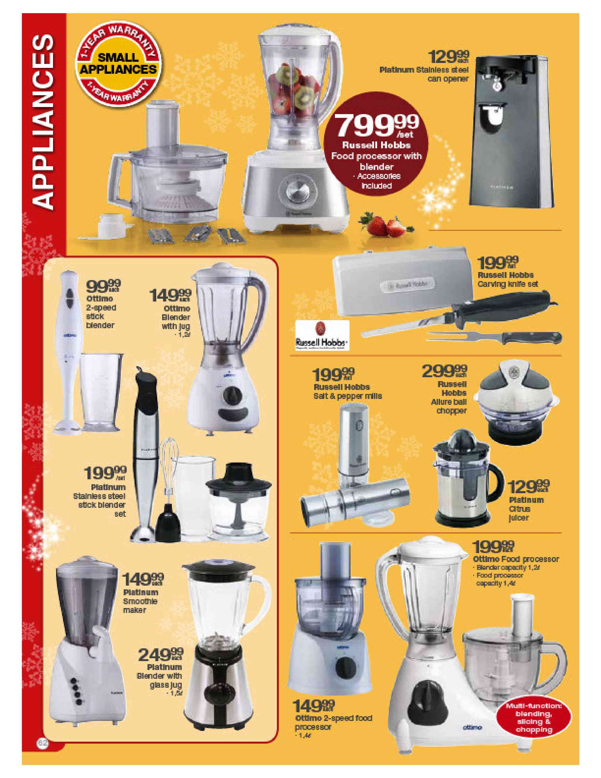 Special Platinum Blender With Glass Jug-1.5l — www.guzzle.co.za