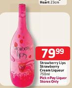 Special Strawberry Lips Strawberry Cream Liqueur-750ml — www.guzzle.co.za