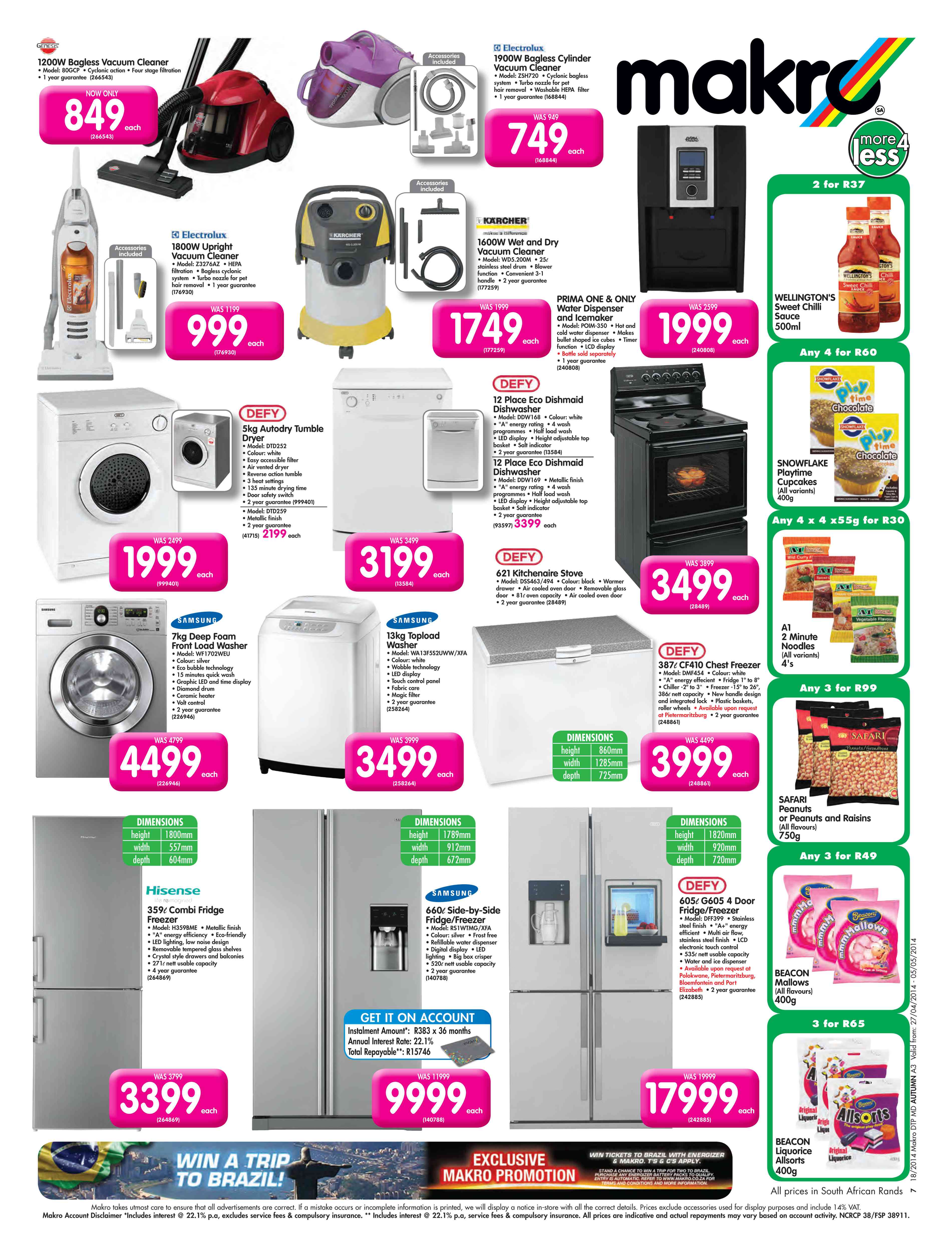 Special Defy 621 Kitchenaire Stove DSS463/494 — www.guzzle.co.za