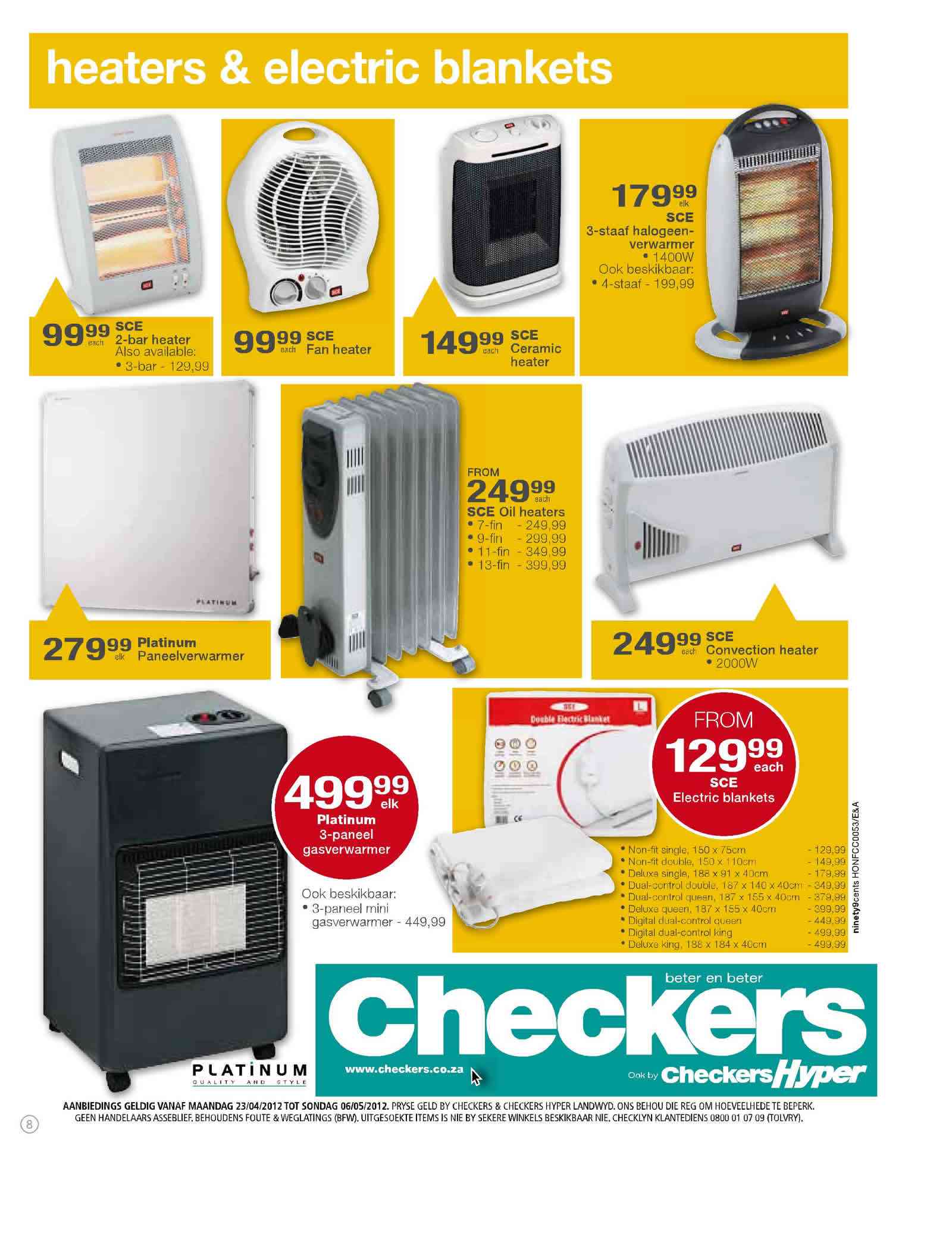 Special SCE Oil Heaters 7-Fin-Each — www.guzzle.co.za