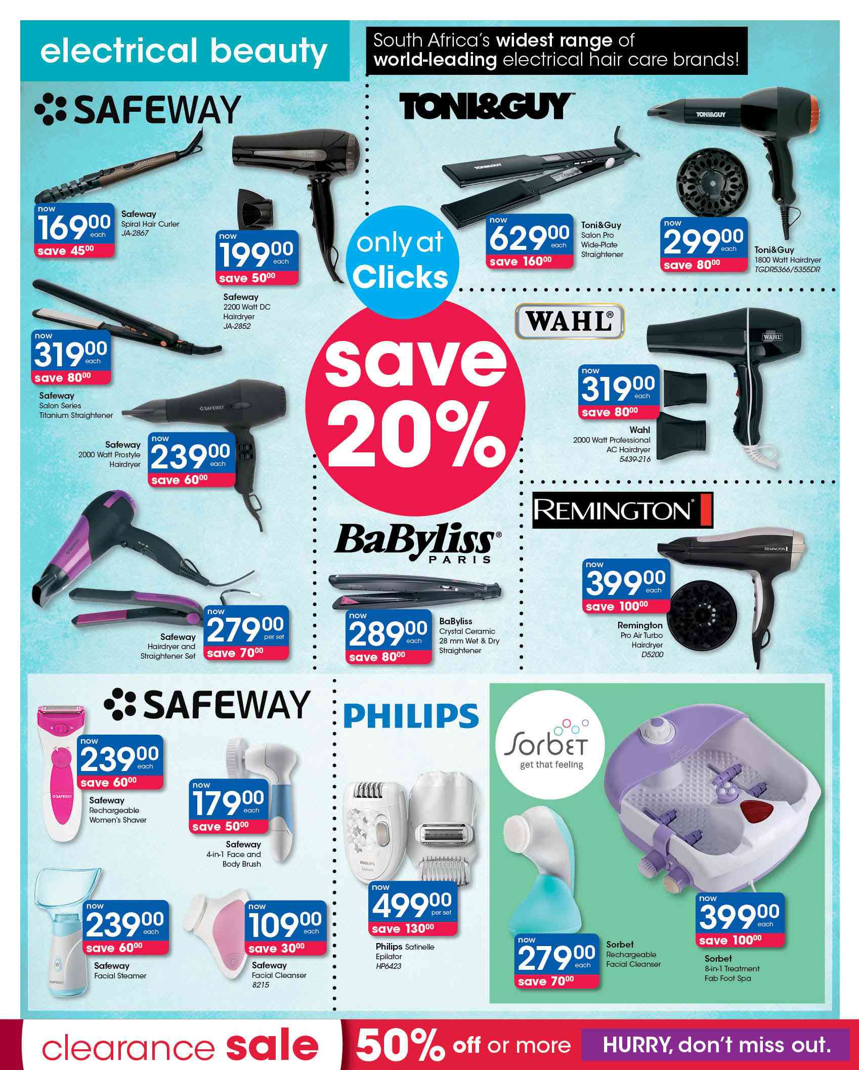 Special Safeway Salon Series Titanium Straightener-Each — www.guzzle.co.za