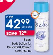 Special Eabs Body Lotion For Personal & Patient Care-250ml Per Pack ...