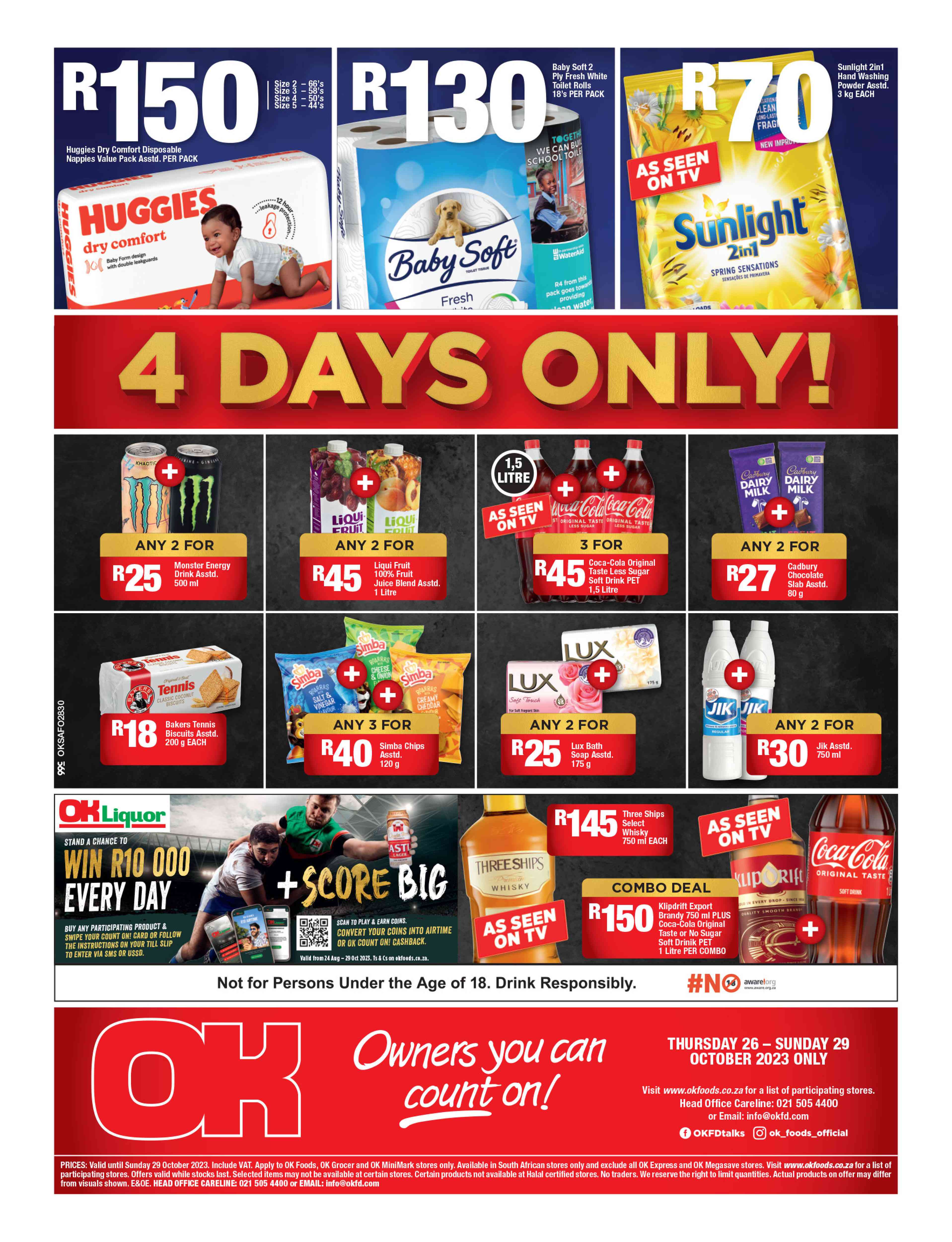 OK Foods : Big Deal Weekend (26 October - 29 October 2023) — www.guzzle ...