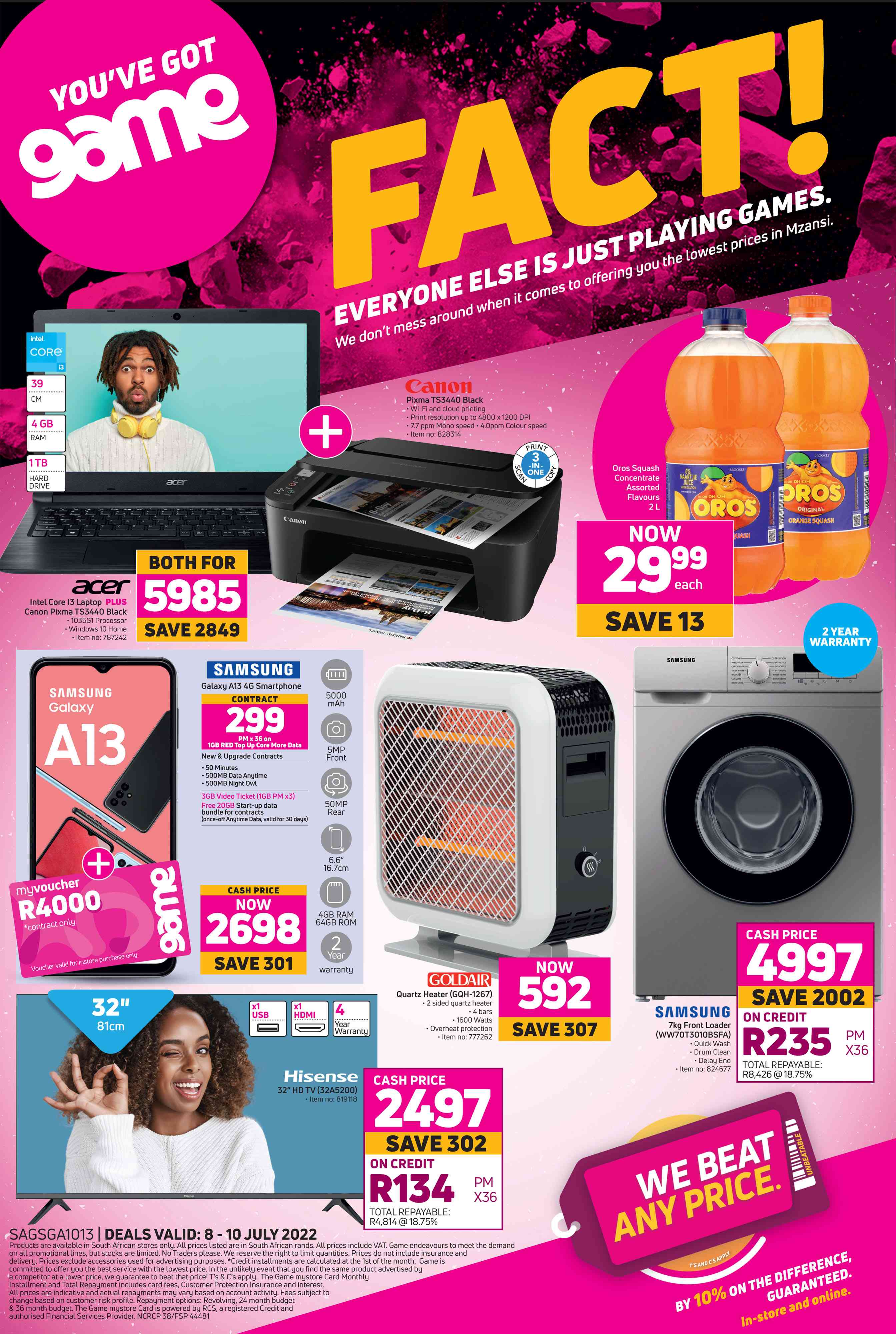 Guzzle Leaflet | Game