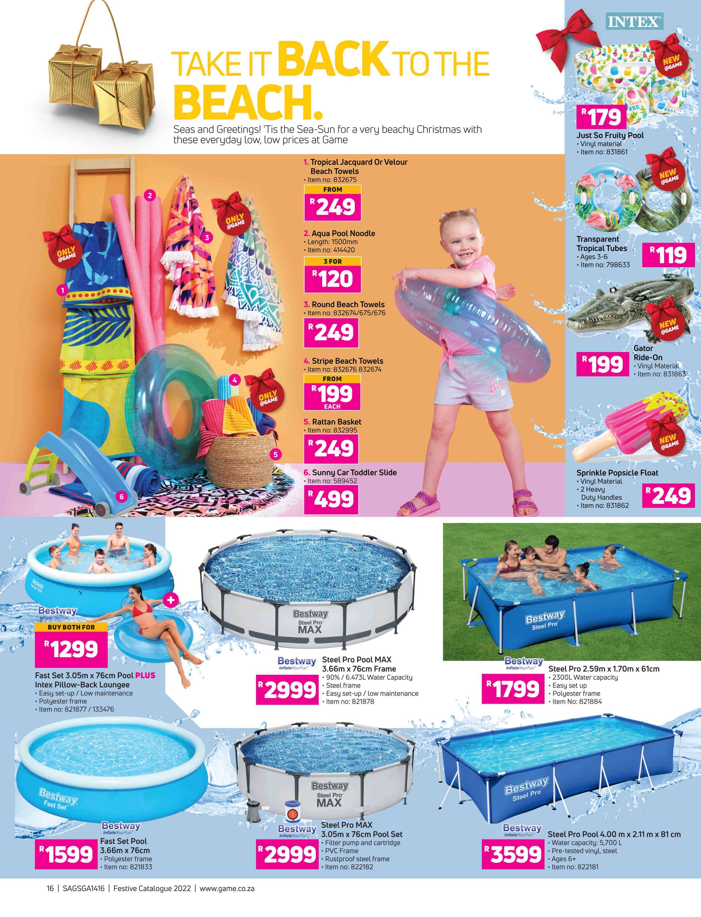 Special Intex Just So Fruity Pool — www.guzzle.co.za