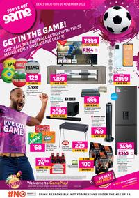 Game : Get In The Game (13 November - 20 November 2022) — www.guzzle.co.za