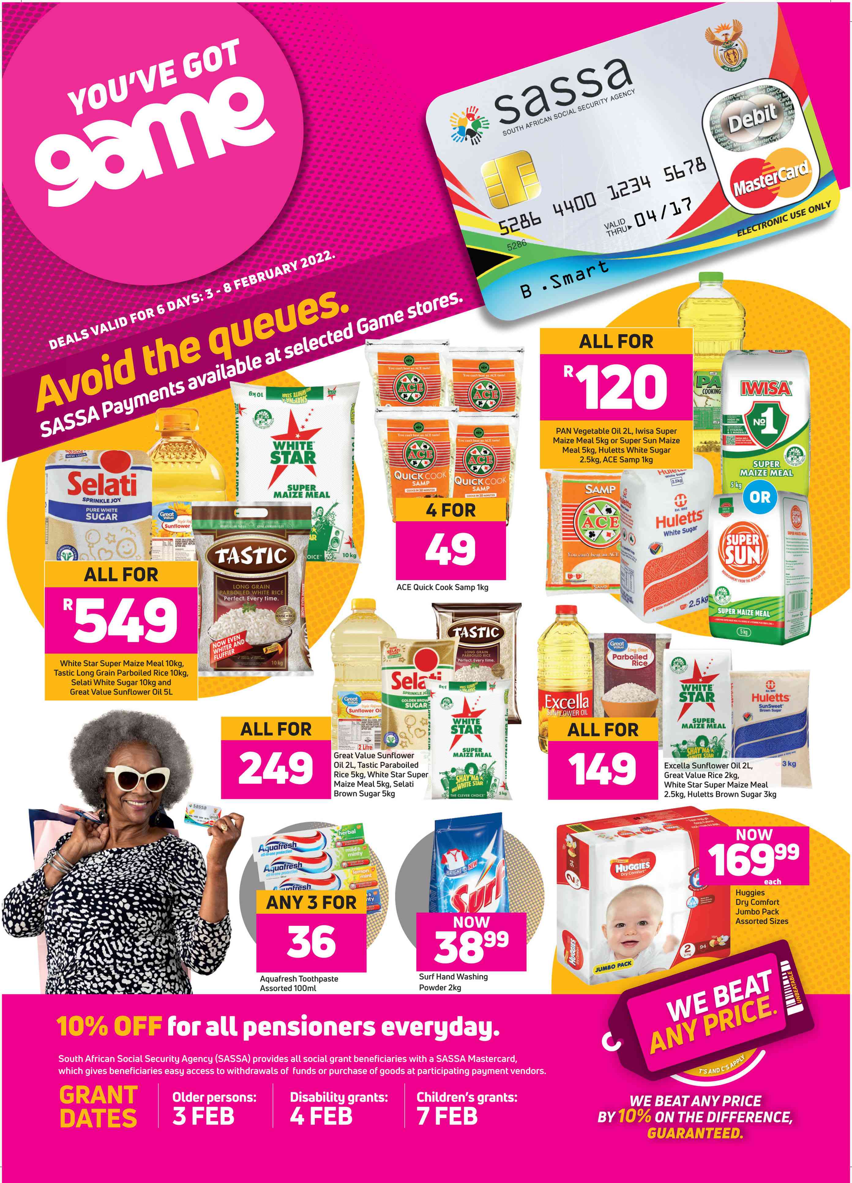 Special Ace Quick Cook Samp-For 4 x 1Kg — www.guzzle.co.za