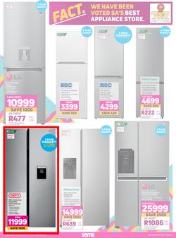Special Defy 555L Side By Side Fridge With Water Dispenser DFF447 — www ...