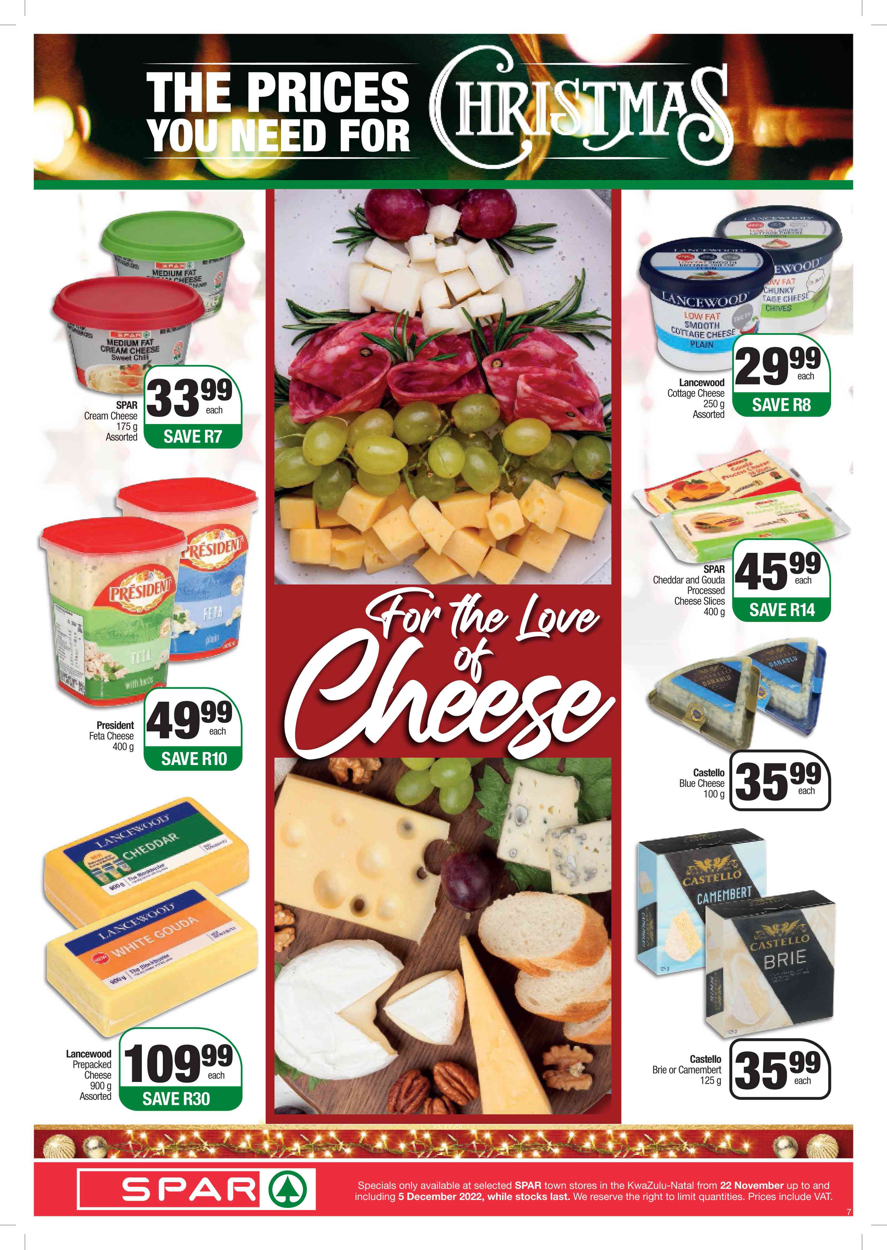 Spar KwaZulu-Natal : We're For Merry Christmas Smiles (22 November - 5 ...