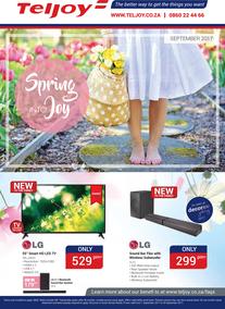 Teljoy : Spring Into Joy (1 Sep - 30 Sep 2017) — www.guzzle.co.za