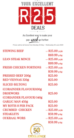 Excellent Meat Market (25 May - 03 June 2020) — www.guzzle.co.za
