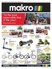Makro : Sports (11 December - 24 December 2022) — www.guzzle.co.za
