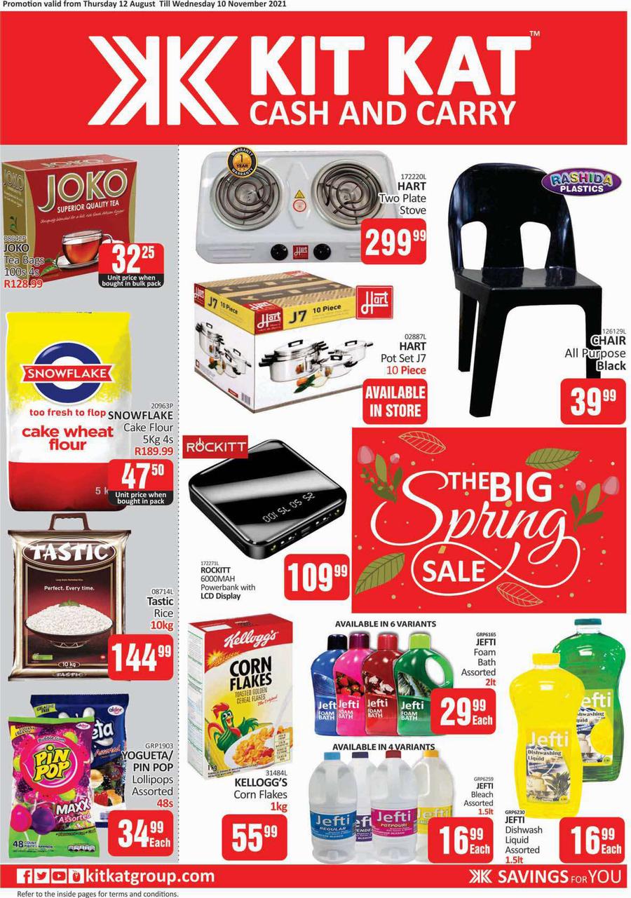 Kit Kat Cash And Carry : Big Spring Sale (12 August - 10 November 2021 ...