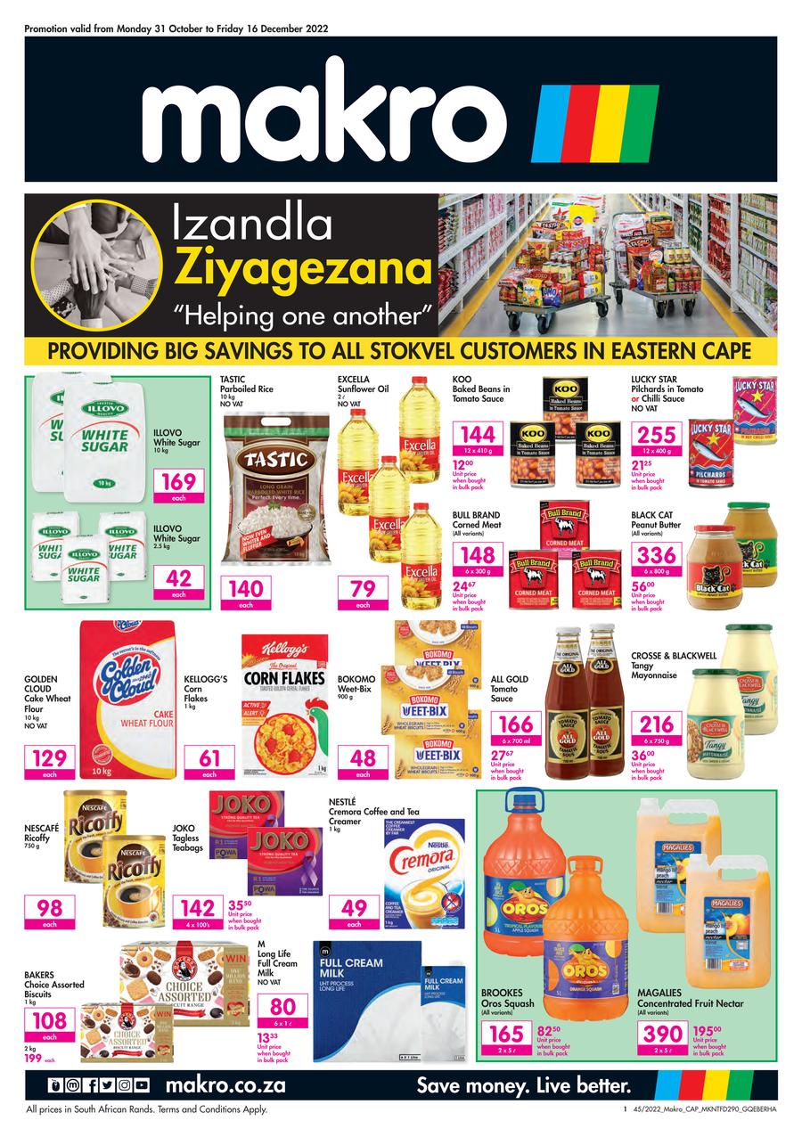 Makro Gqeberha : Stokvel (31 October - 16 December 2022) — m.guzzle.co.za