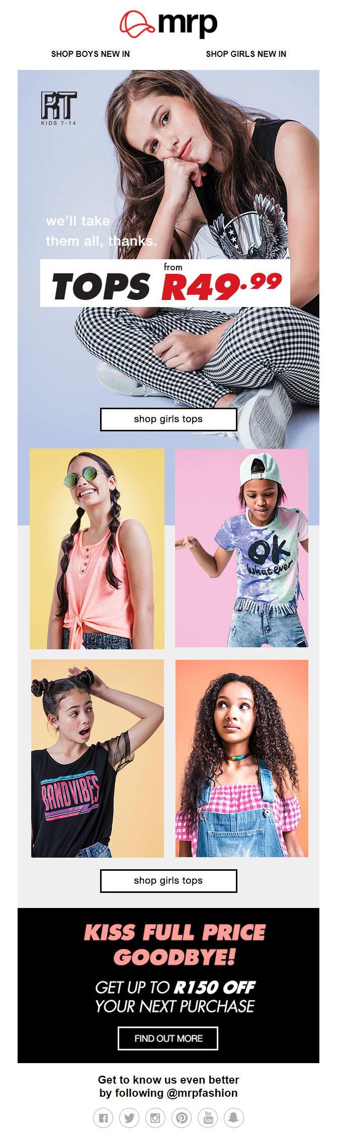 Mr Price: Kids — www.guzzle.co.za