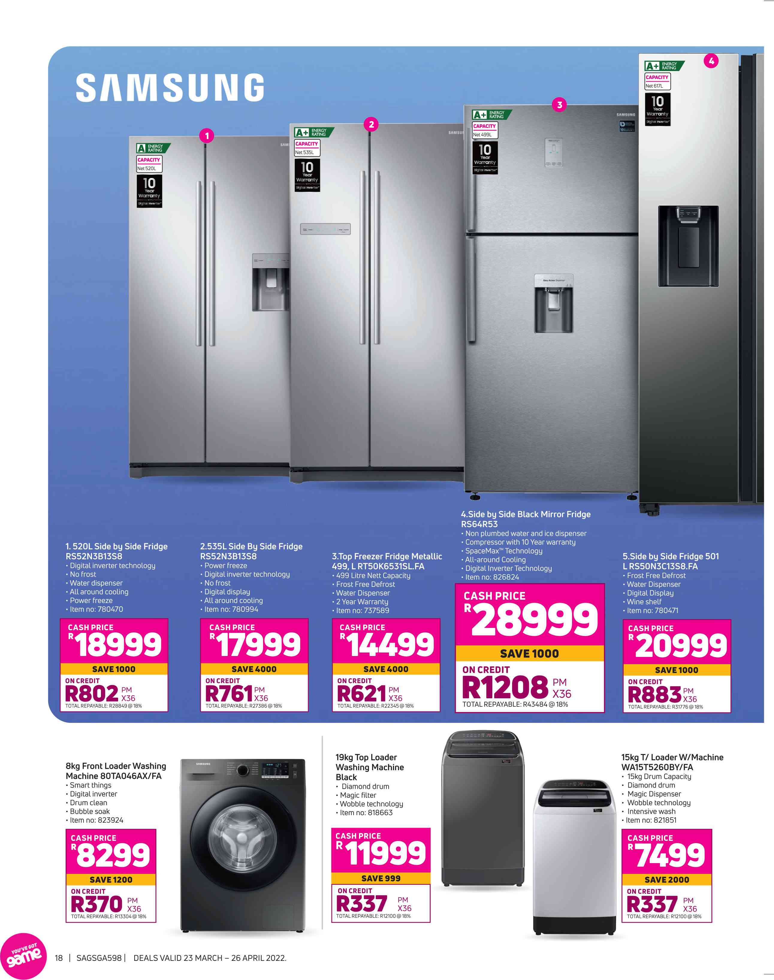 Special Samsung 19kg Top Loader Washing Machine (Black) — www.guzzle.co.za
