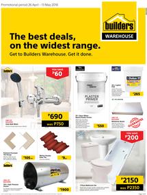 Builders Francistown : The Best Deals On The Widest Range (26 April ...