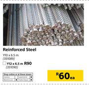 Special Reinforced Steel Y10 x 6.5m-Each — www.guzzle.co.za