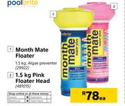 Special Pool Brite 1.5Kg Pink Month Mate Floater Head-Each — www.guzzle ...