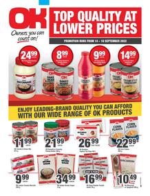 OK Foods Western Cape : Top Quality At Lower Prices (14 September - 18 ...