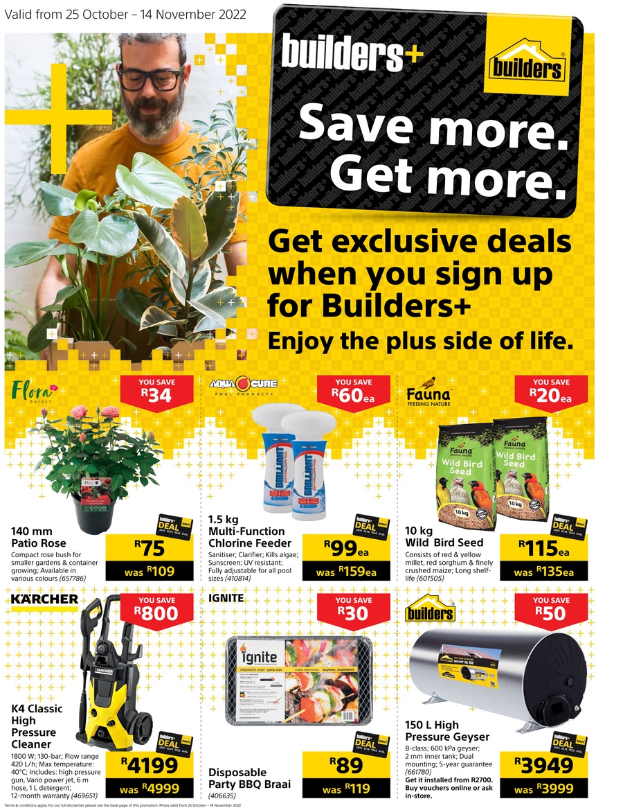 Builders : Save More, Get More (25 October - 14 November 2022) — m ...