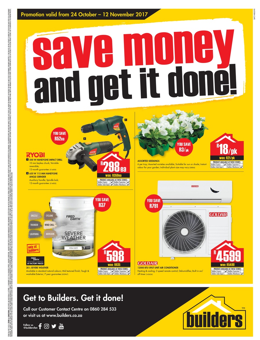 Builders Eastern Cape : Save Money & Get It Done (24 Oct - 12 Nov 2017 ...
