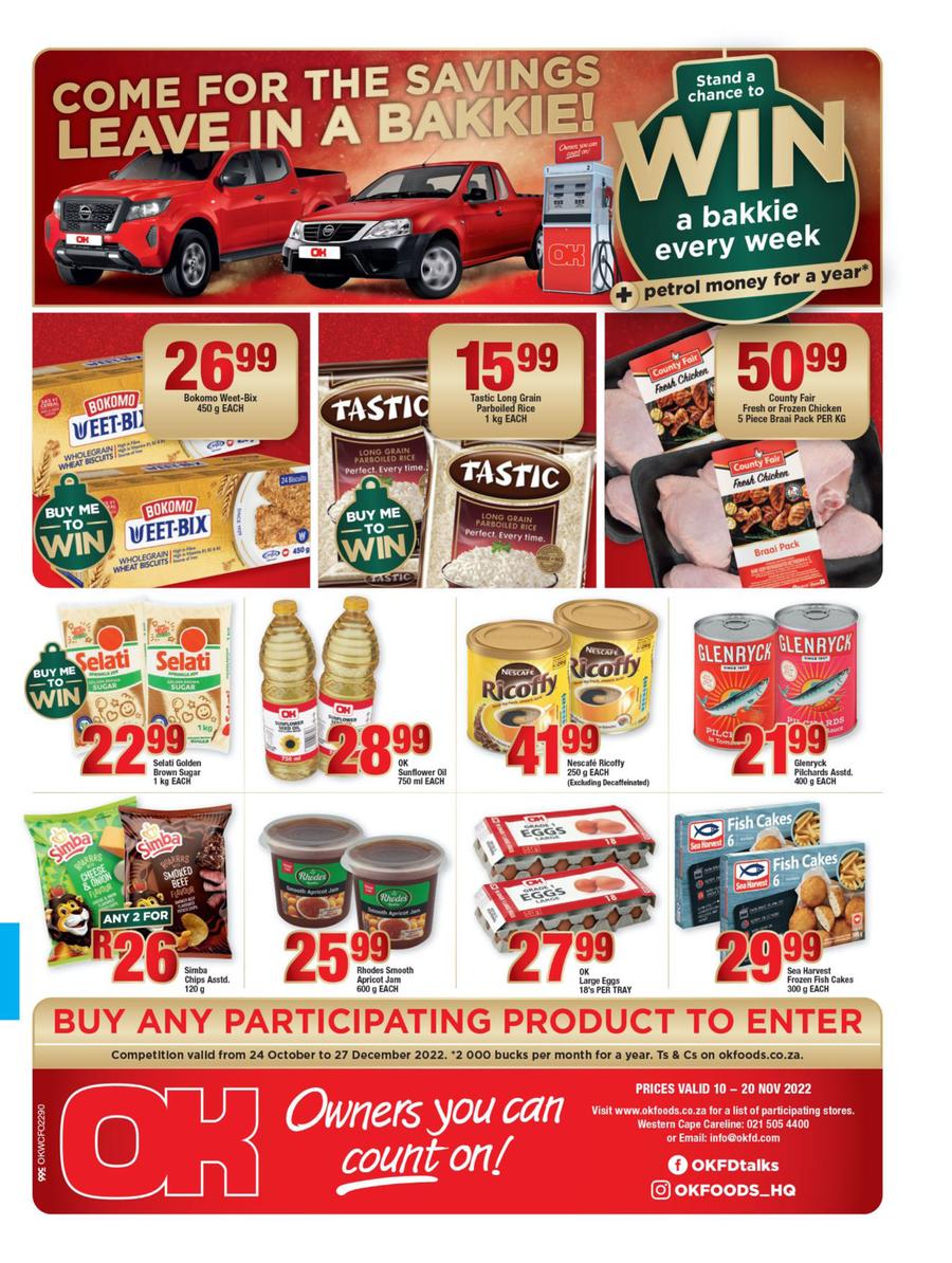 OK Foods Western Cape : Come For The Savings (10 November - 20 November ...