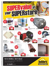 Builders Willowvale : Super Value At Your Superstore (20 Feb - 11 Mar ...