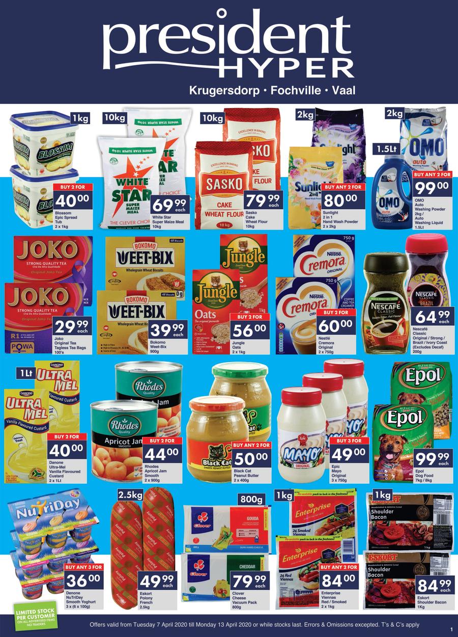 President Hyper (07 April - 13 April 2020) — m.guzzle.co.za