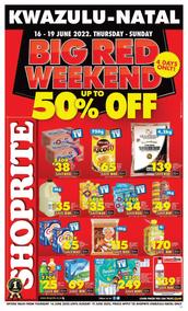 Shoprite KwaZulu-Natal : Big Red Weekend (16 June - 19 June 2022) — www ...