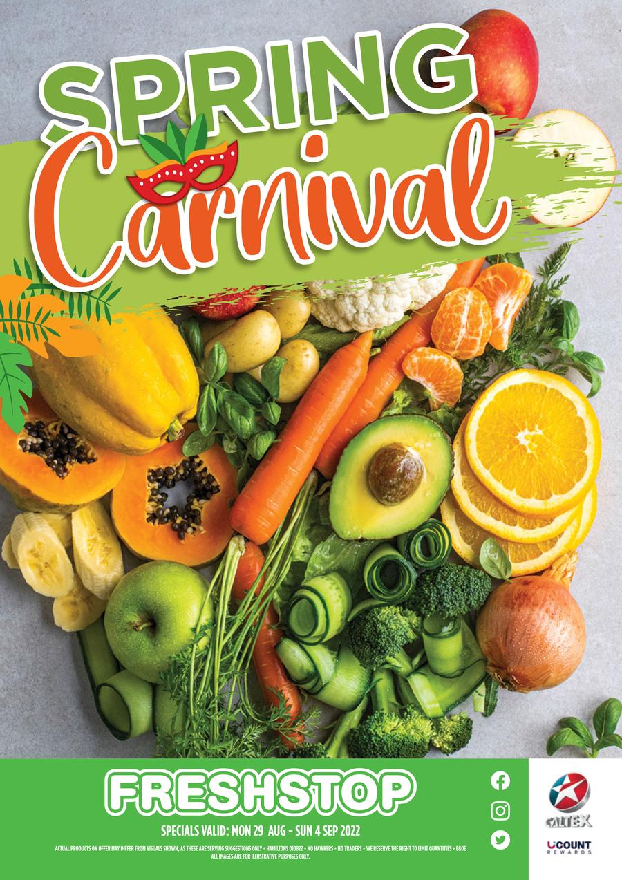Fresh Stop : Spring Carnival (29 August - 04 September 2022) — m.guzzle ...